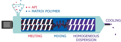 Improving API solubility using hot melt extrusion formulation with ...